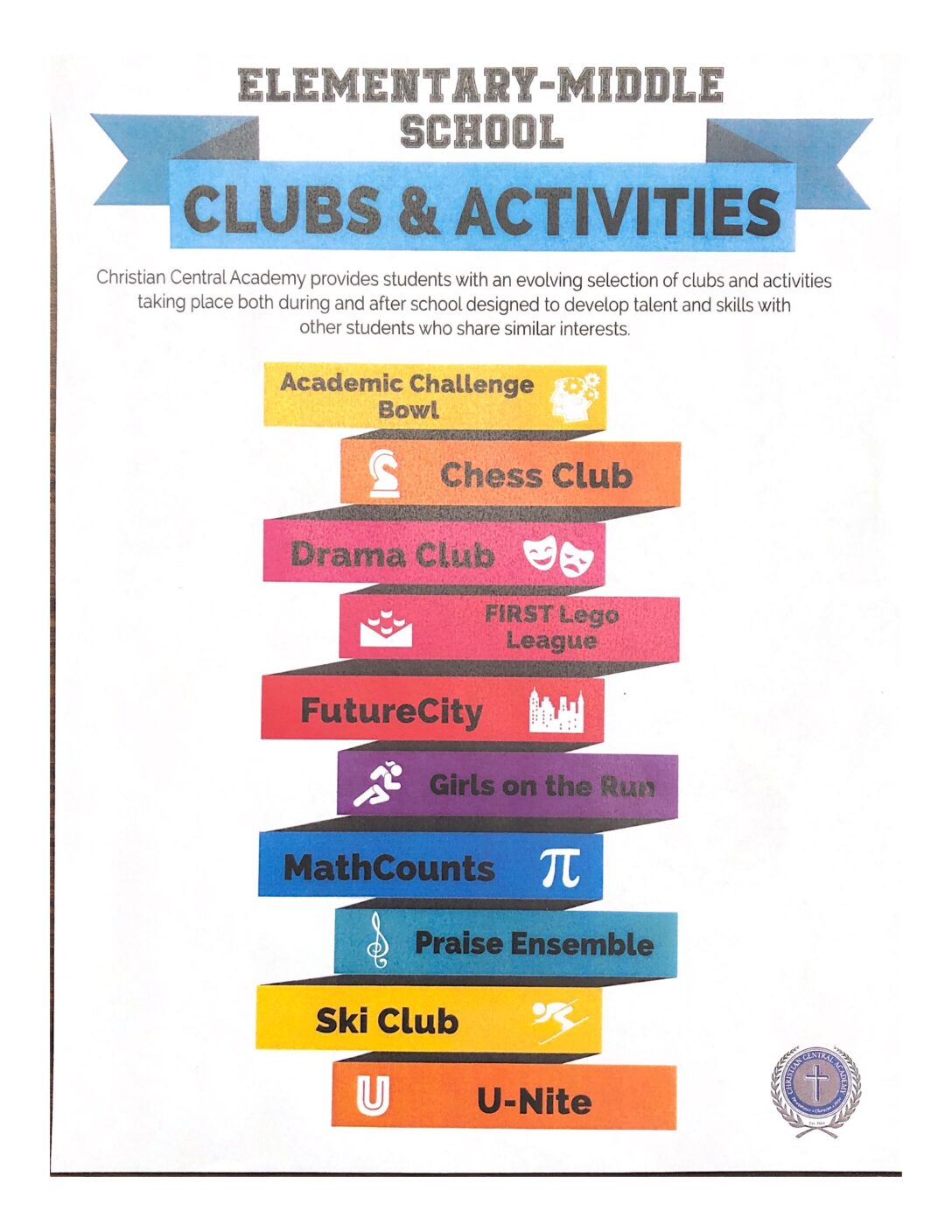 CCA Clubs & Activities - Christian Academy School in Buffalo NY ...